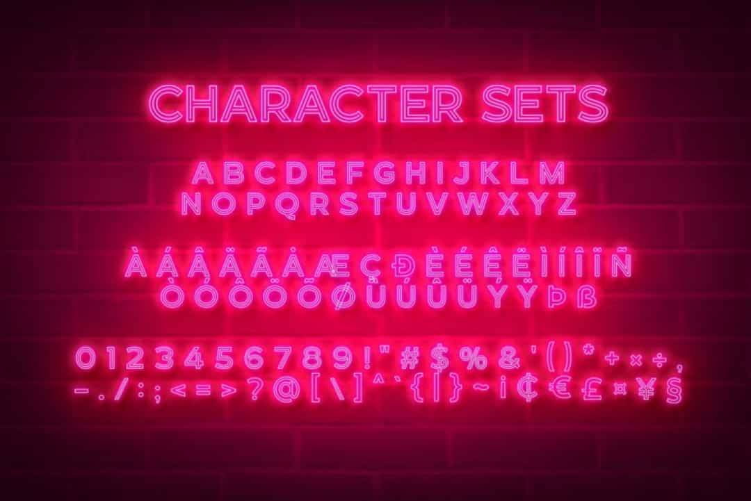 Neonblitz Font | Font Scoop